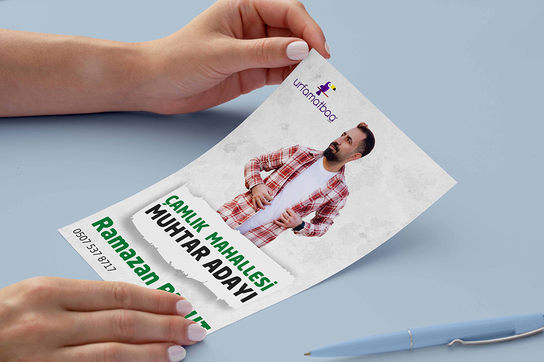 Muhtar El İlanı Broşür Fiyatları