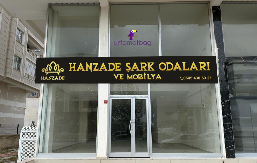 Hanzade Şark Odaları Tabela Tasarımı ve Uygulaması Uygun Fiyatlarla ...